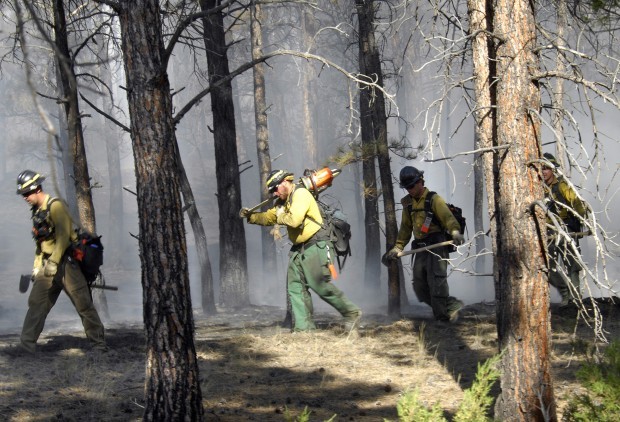 North Hills fire erupts