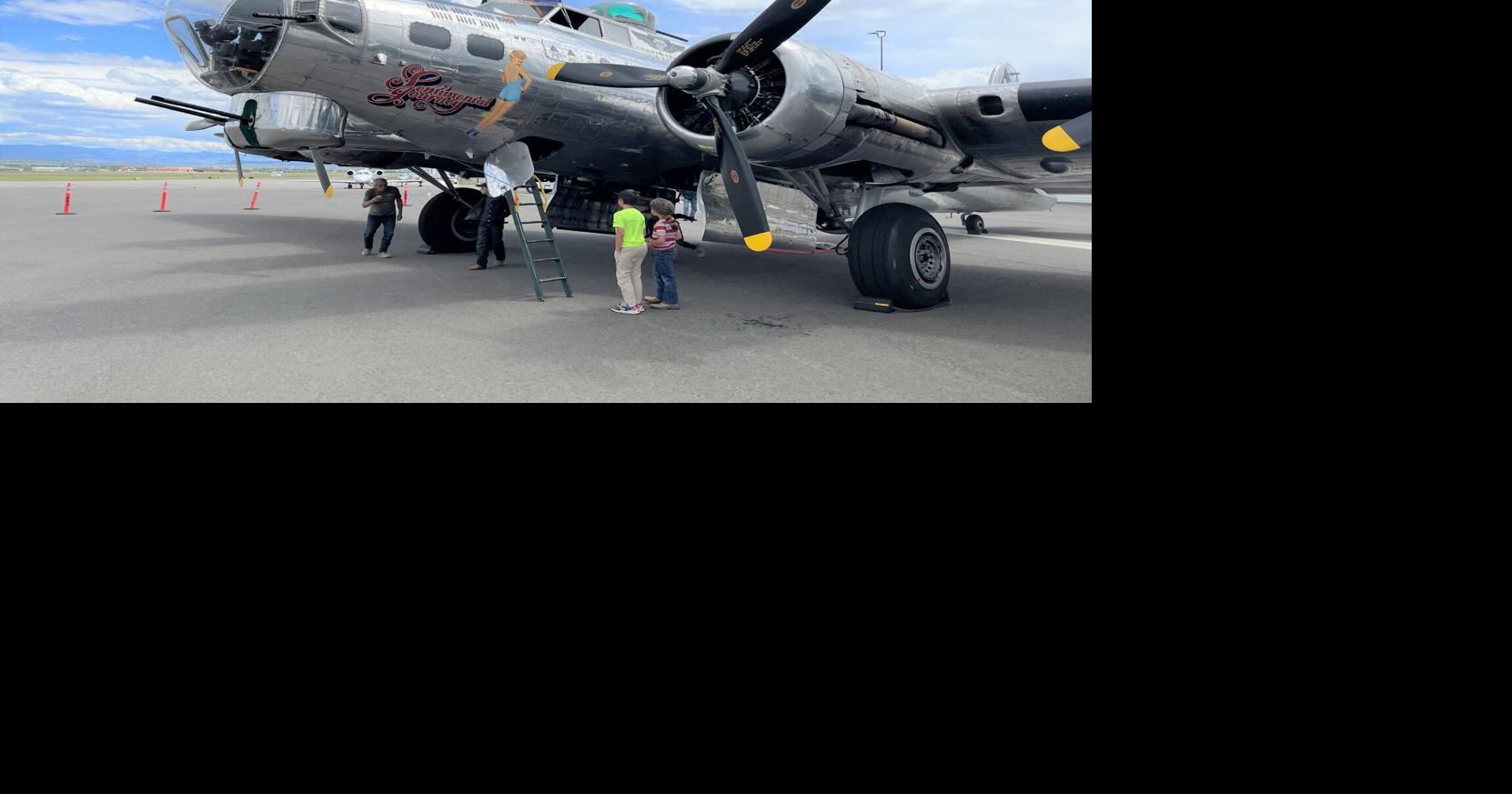 'Flying Fortress' visits Helena airport