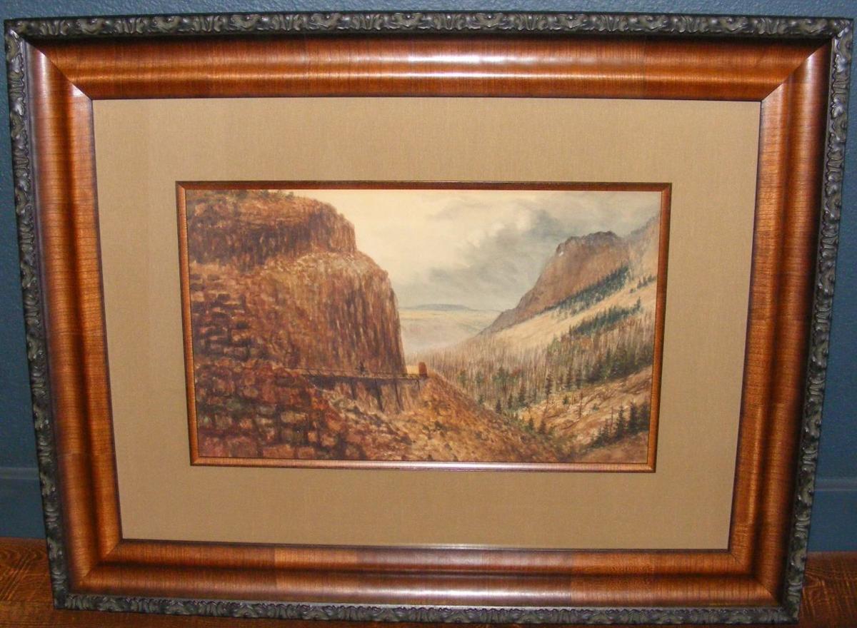 Recently discovered Ralph DeCamp painting to be sold at Bears Den ...