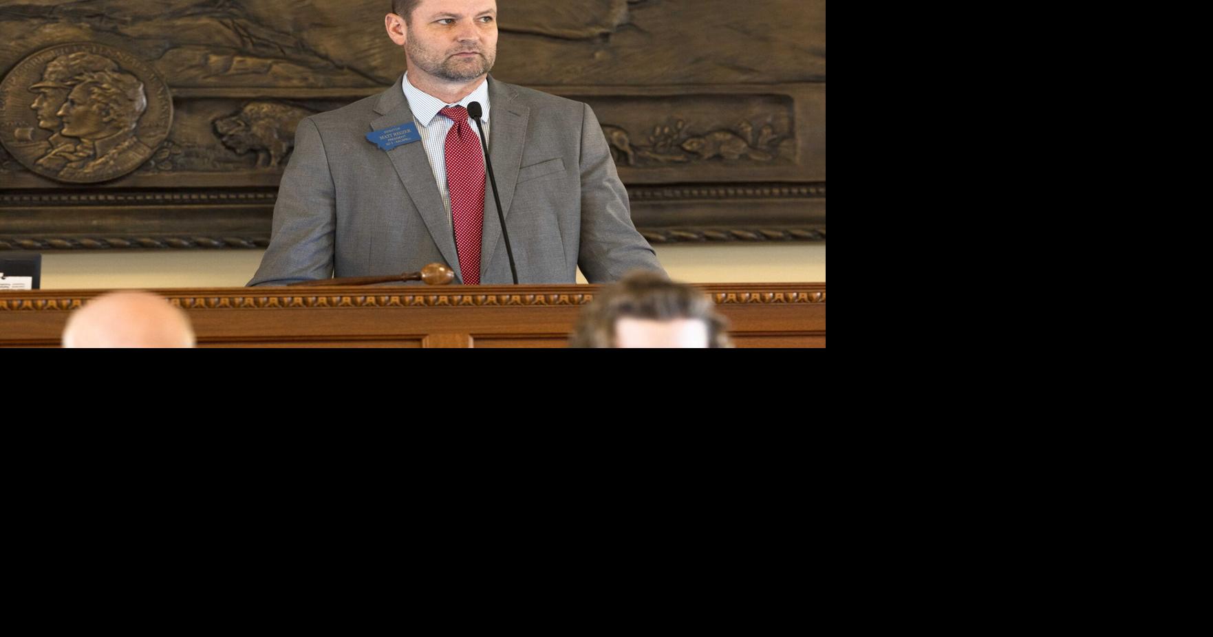 Senate President Matt Regier, R-Kalispell,