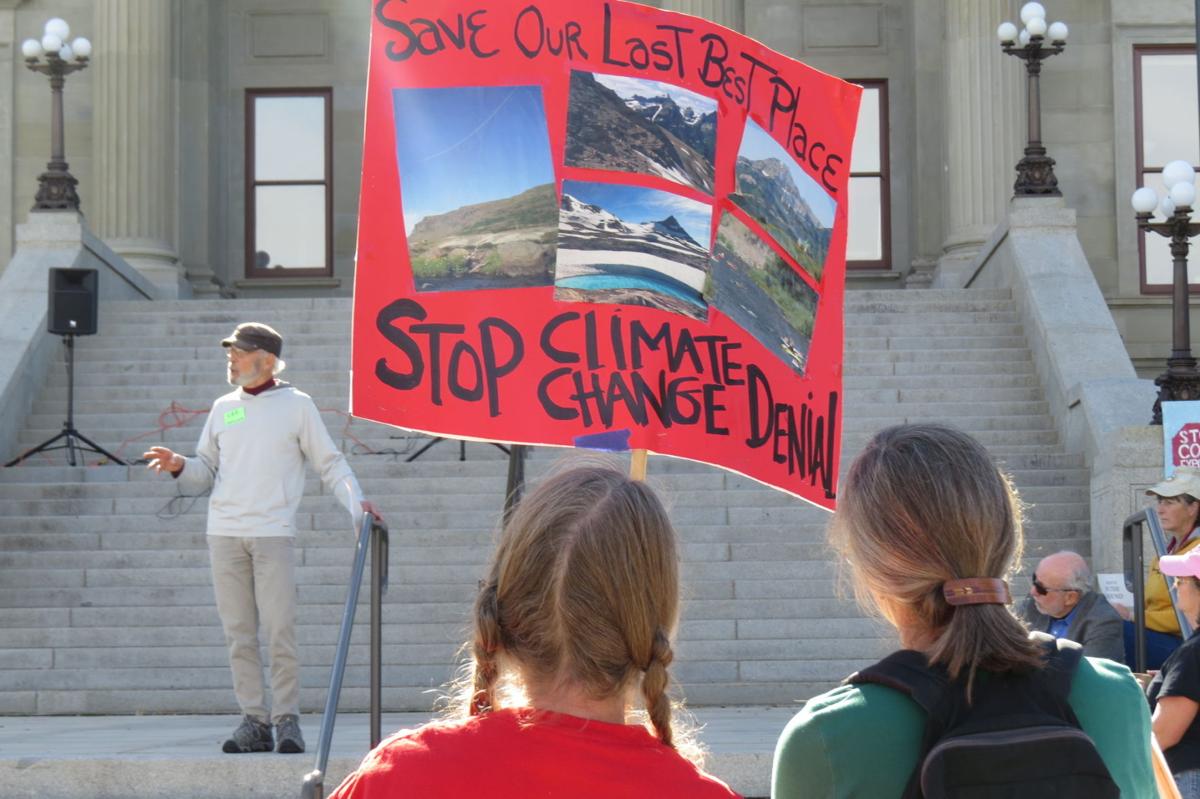 'Leave it in the ground' climate change rally takes to Capitol steps