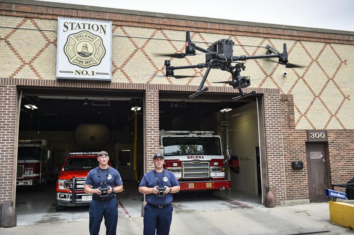 New hazmat drone a Helena Fire Department 'force multiplier'