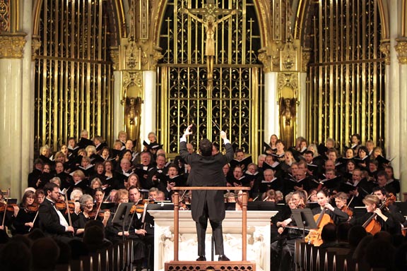 Helena Symphony going Baroque in Christmas in the Cathedral concert
