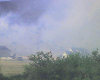 Wind driven fire causes evacuations west of Helena