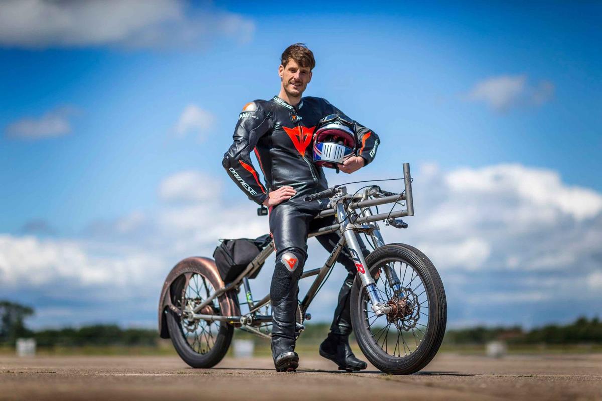 A daredevil has broken a 24-year-old cycling speed record. His top ...