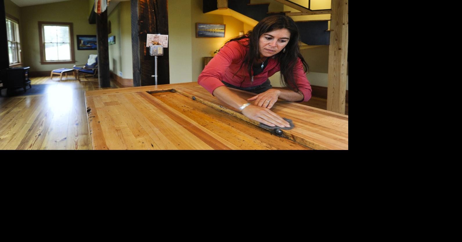 Photos: Anna Baker reclaiming historic materials in new home