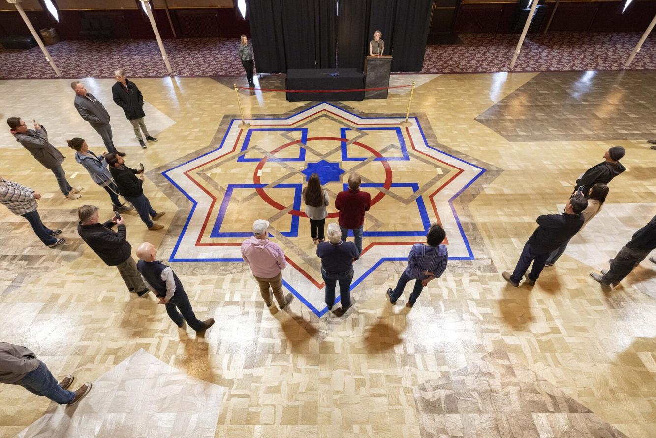 Helena Civic Center ballroom gets new flooring