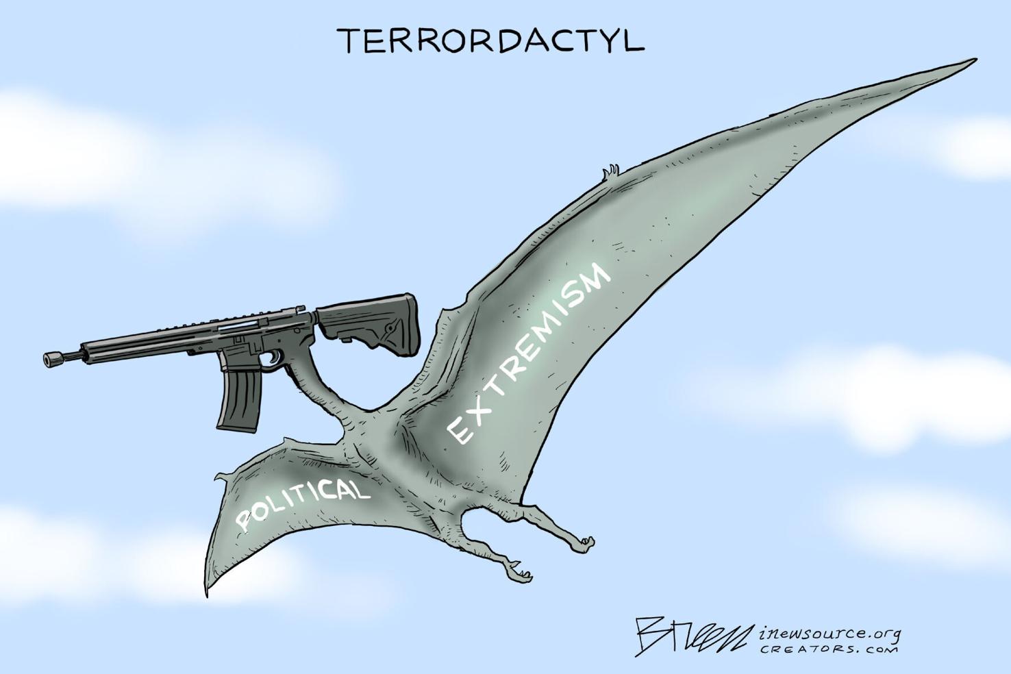 12 political cartoons target another assassination attempt on Donald Trump