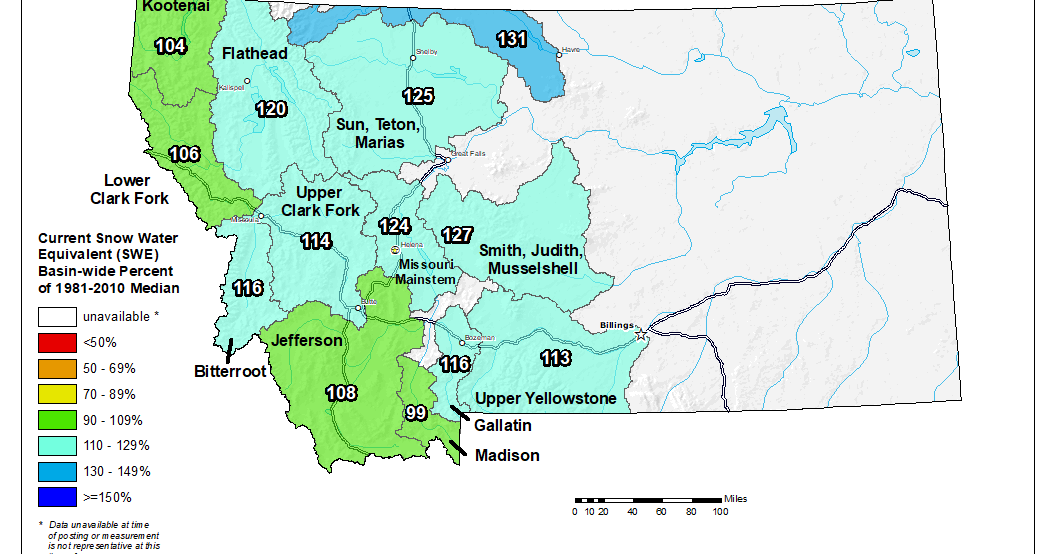 Timely snow improves Montana streamflow forecasts