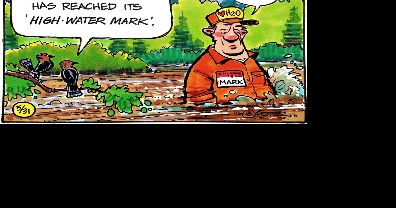 High spring water gives life to many species