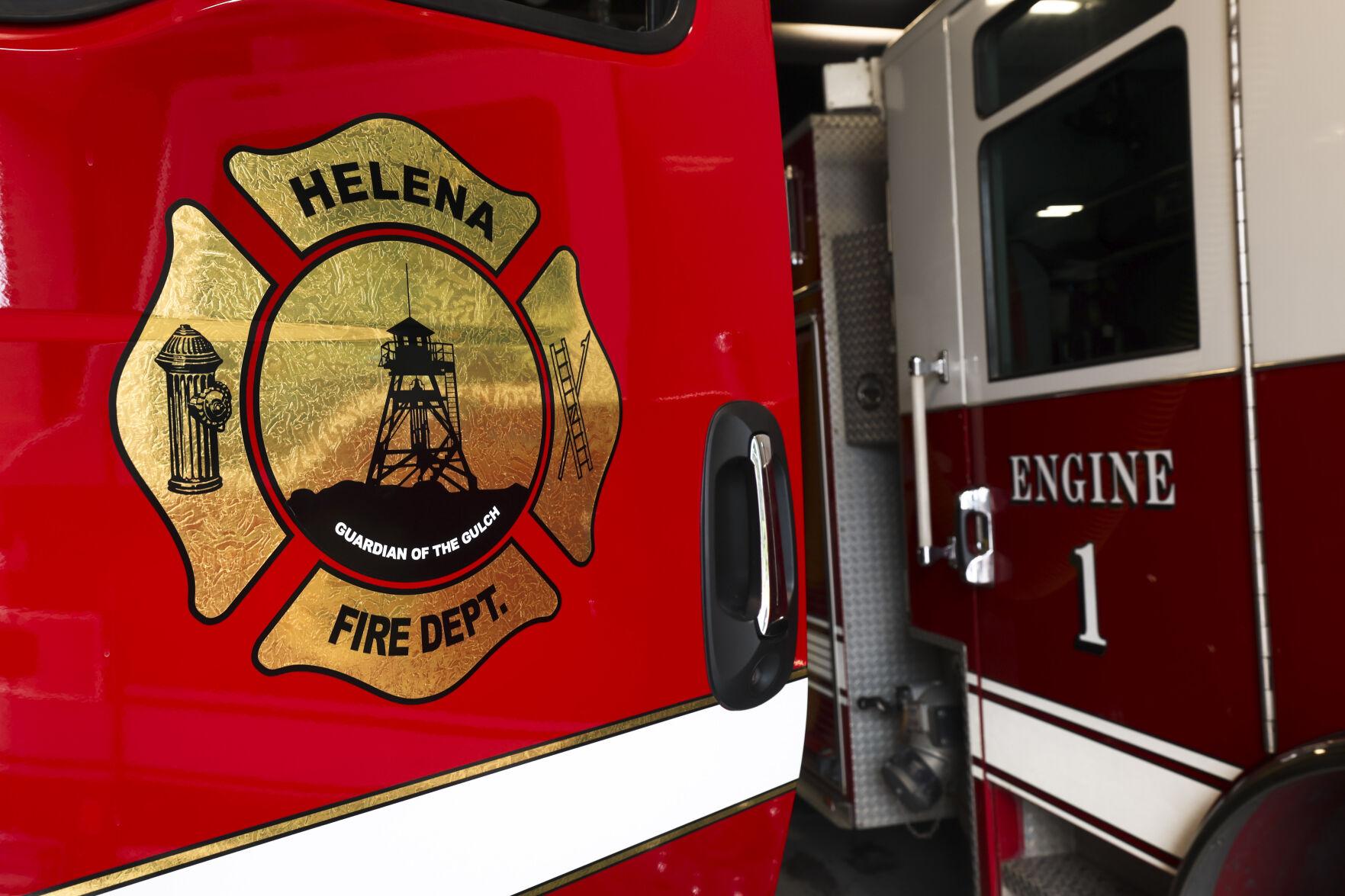 Fire damages trucks, forklift at Helena business