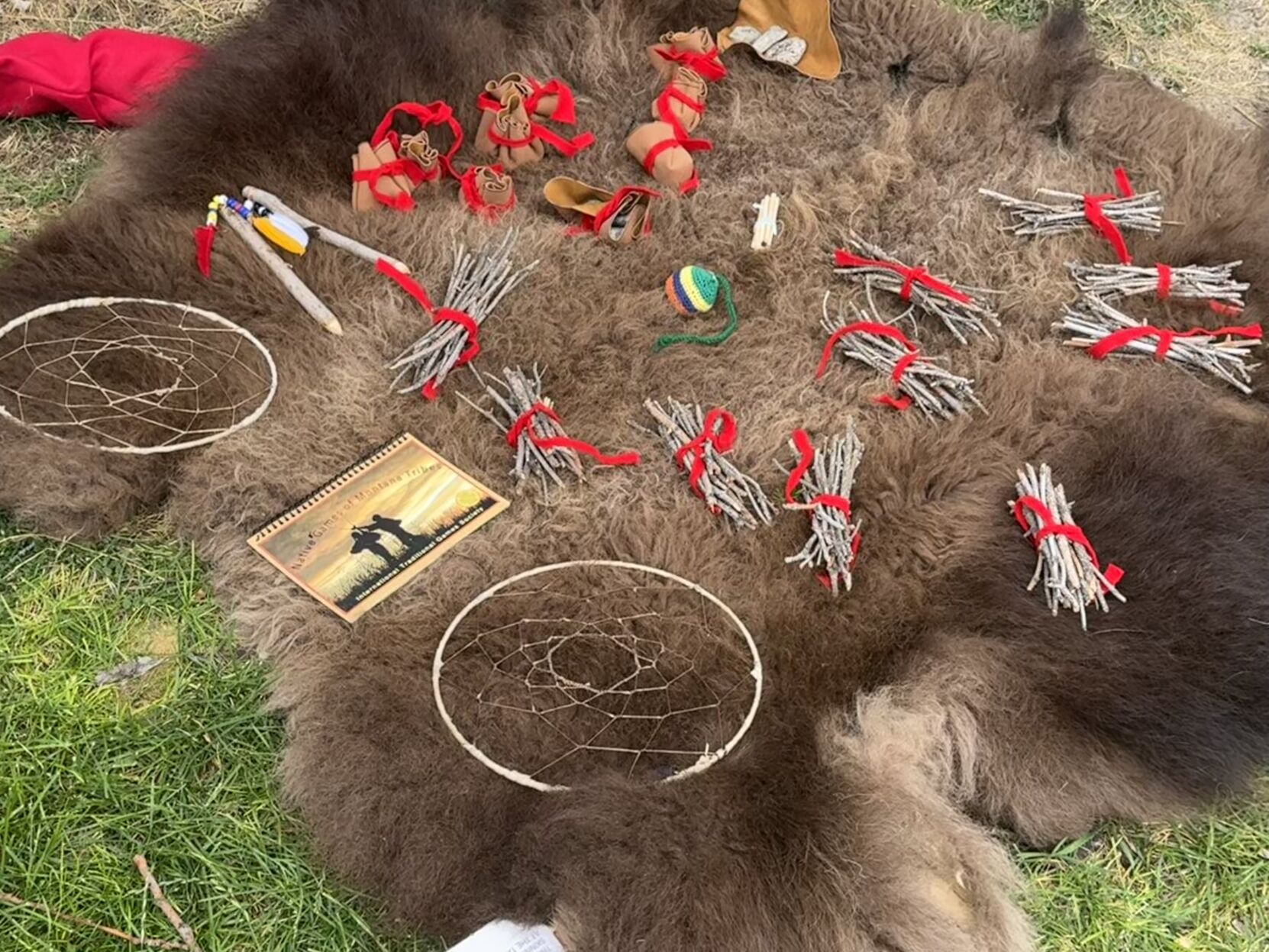 Carroll students learn traditional Native American games