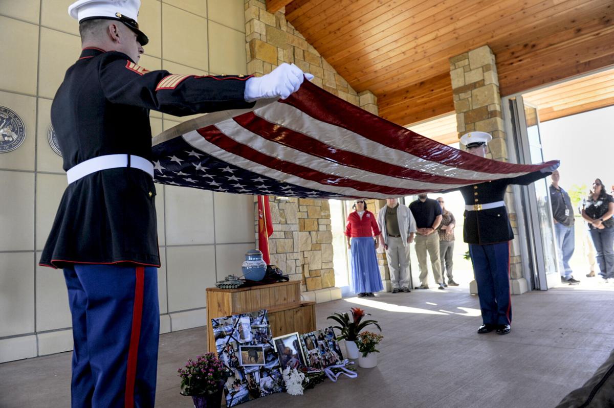 Memorial service held at Fort Harrison for Vietnam veteran