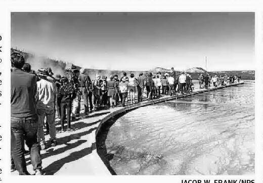 Yellowstone sees record crowds in August