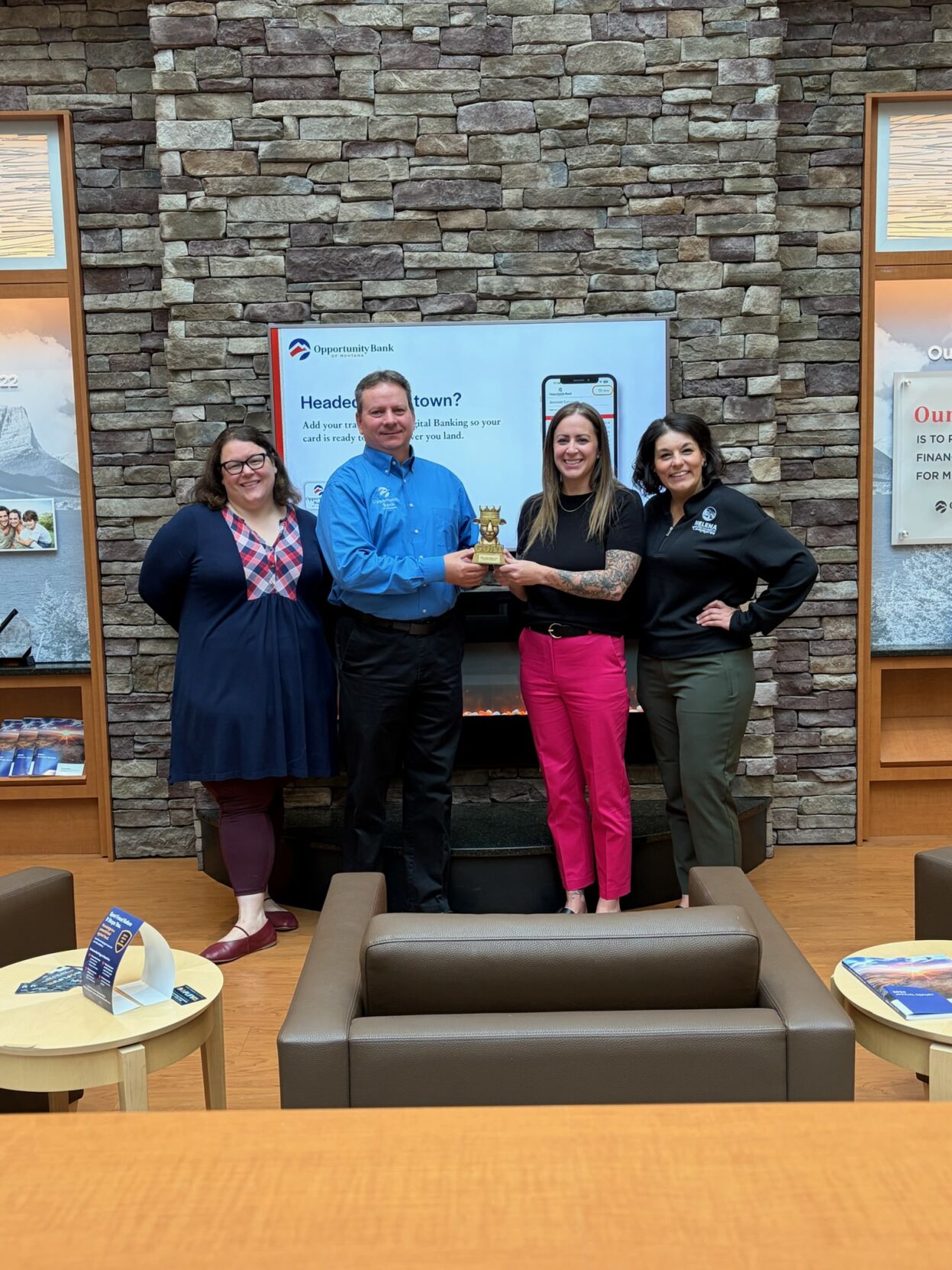 Business Briefcase: Greater Helena Gives GOAT Award