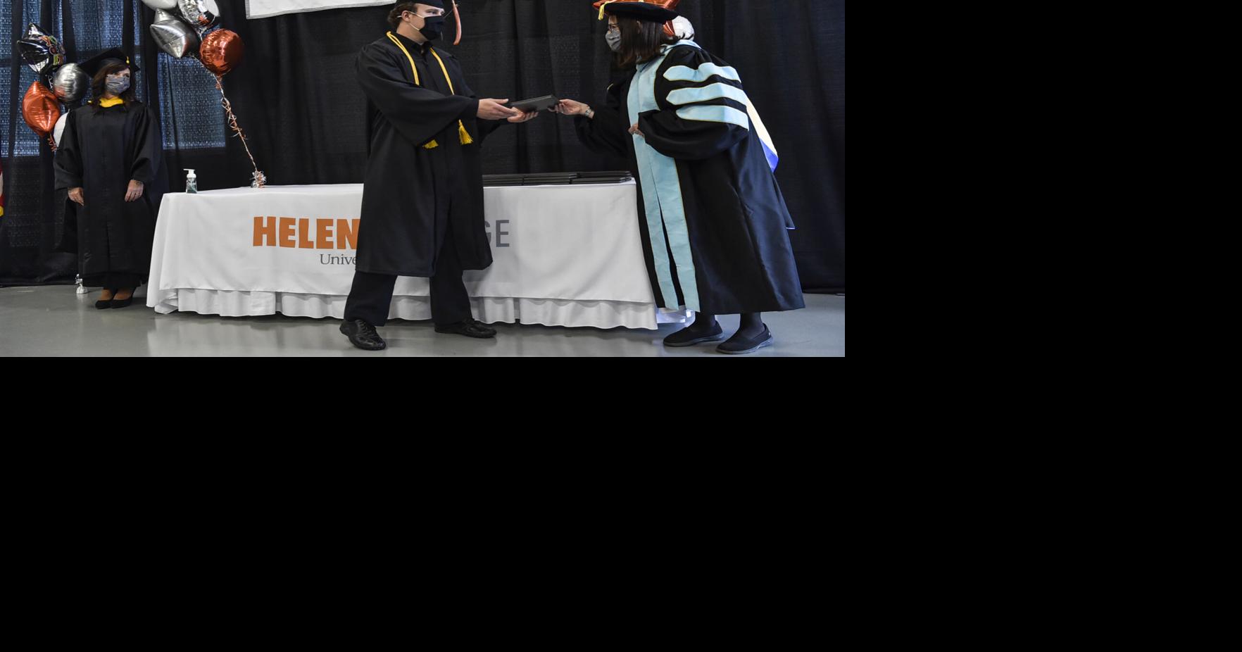 Helena College hosts walk-through commencement