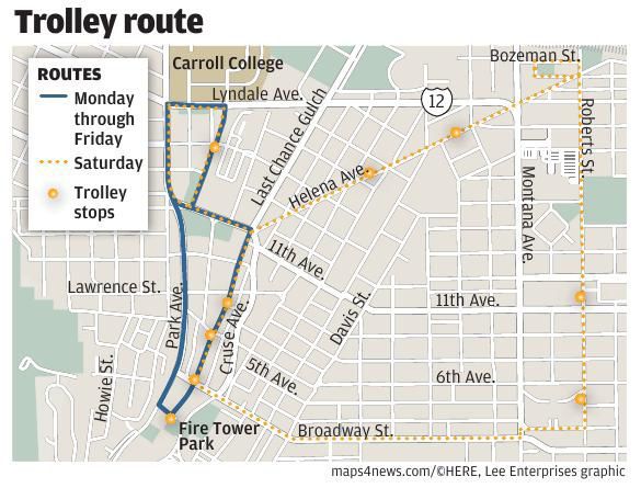 Free trolley to Helena hot spots returning for trial run