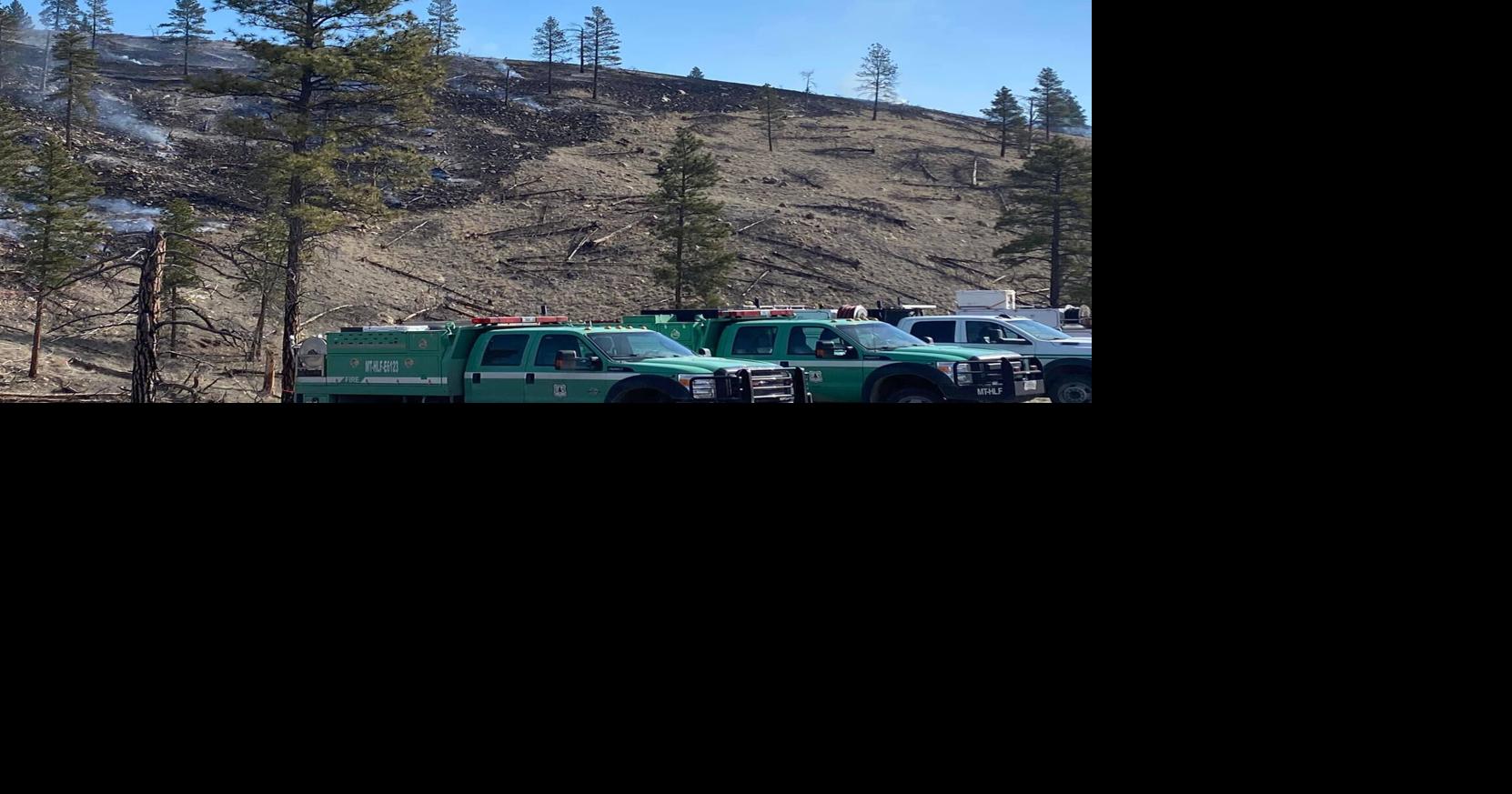 Fire personnel stop spread of wildfire near York
