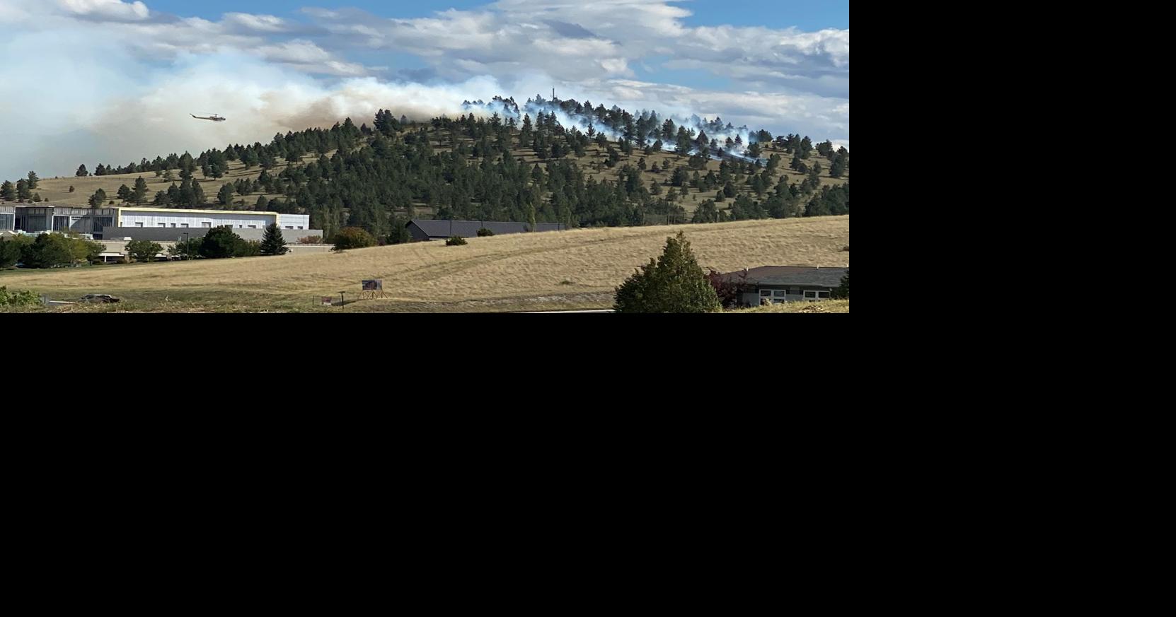 Photos: Firefighters battle South Hills fire in Helena