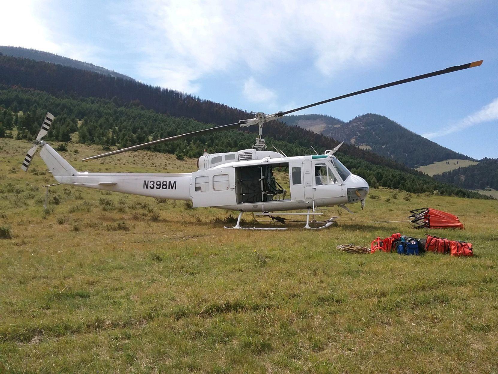Montana fire aircraft return to duty after helicopter crash