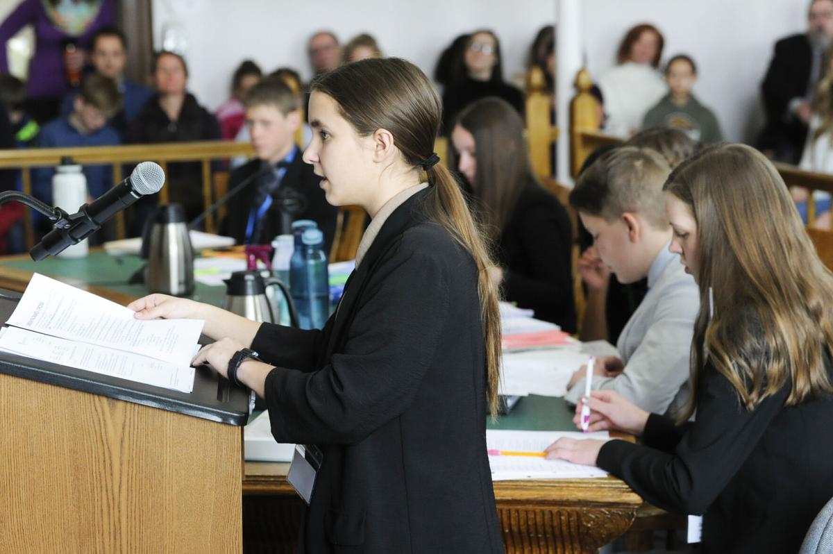 'Everything to make it professional': Homeschoolers hold mock trial in ...