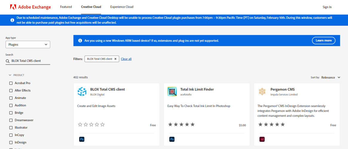 Installing the BLOX Total CMS Plug-in for Adobe Photoshop® | Admin ...