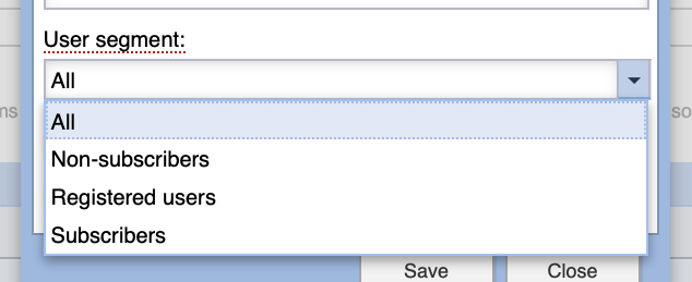 User Segment Notifications | Nx | help.bloxdigital.com