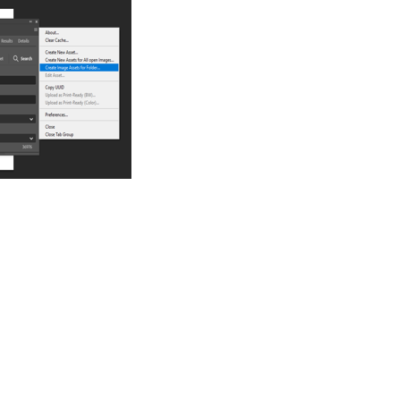 How do I create image assets from a folder of images? | Admin Photoshop ...