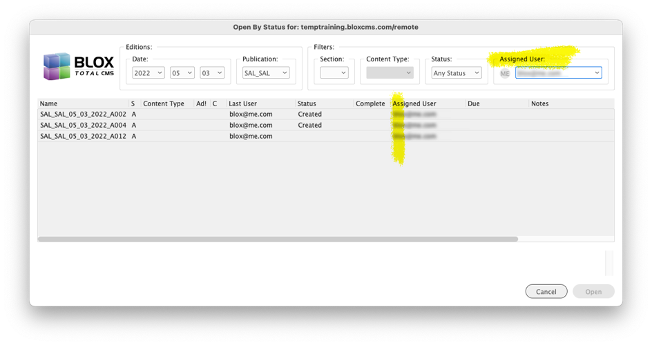 Open by Status for BLOX Total CMS: Take the guess work out of opening ...