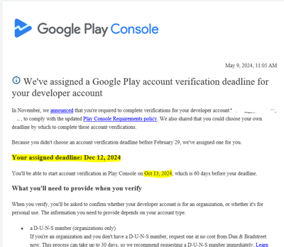 Verifying your Google Play account | Nx | help.bloxdigital.com