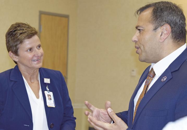 State health commissioner tours CRMC renovation project | Local News ...