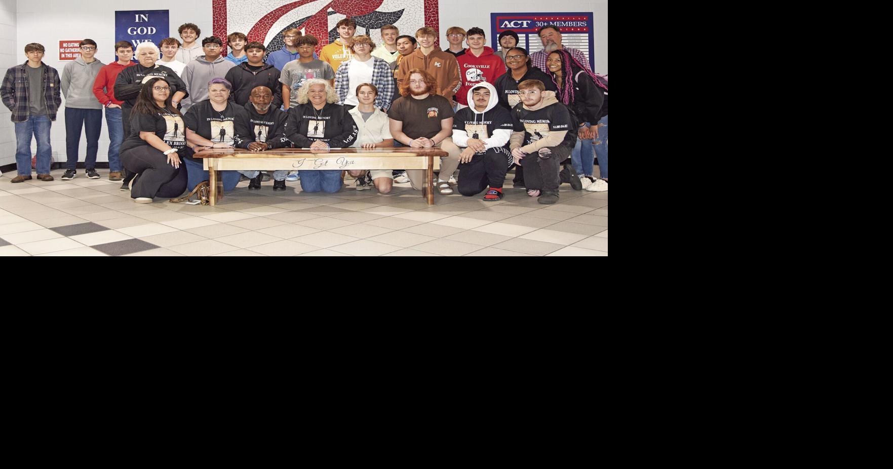 CHS class presents bench in memory of classmate | Local News | herald ...