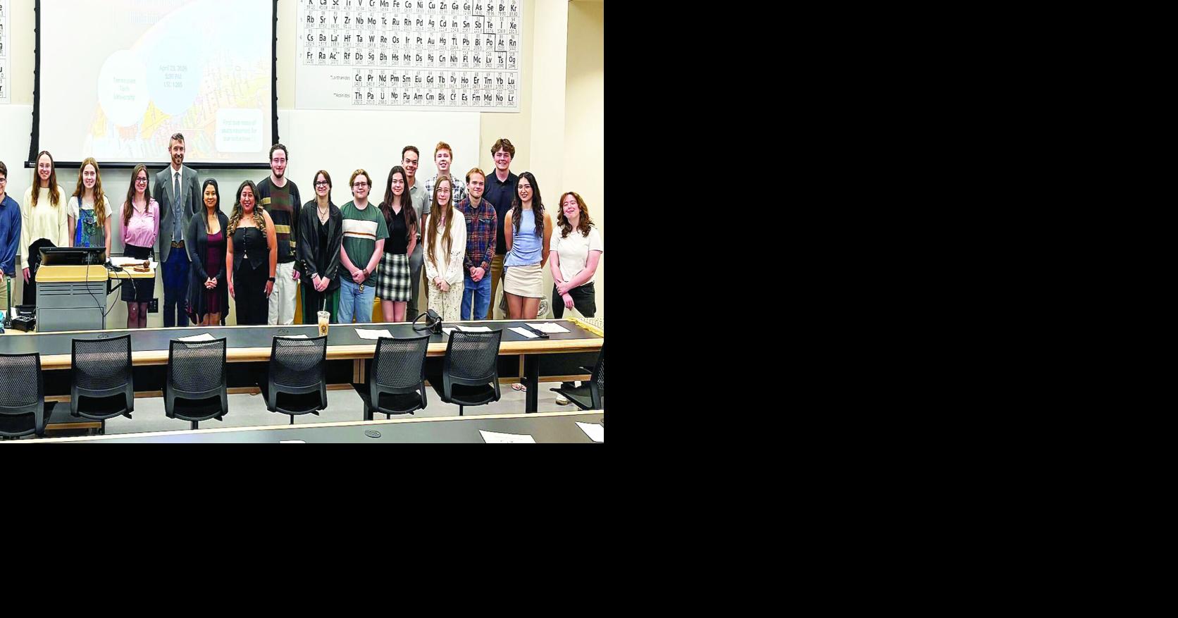 Tennessee Tech celebrates honors society inductees | Education | herald ...
