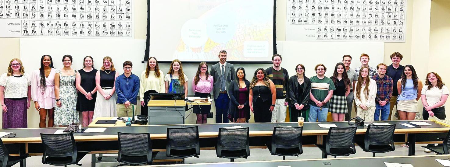 Tennessee Tech celebrates honors society inductees | Education | herald ...