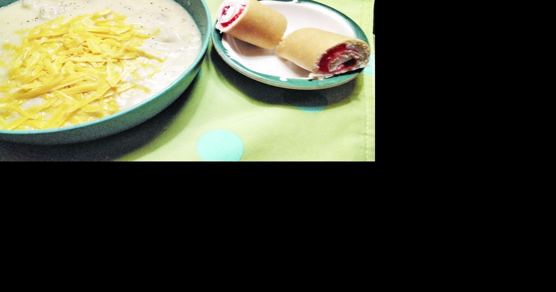 Some delicious soft soup and a healthy fruit roll-up | More | herald ...