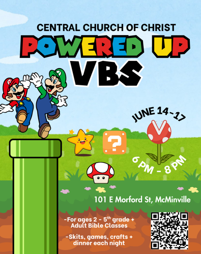 Power up with Central VBS | Mcminnville | herald-citizen.com