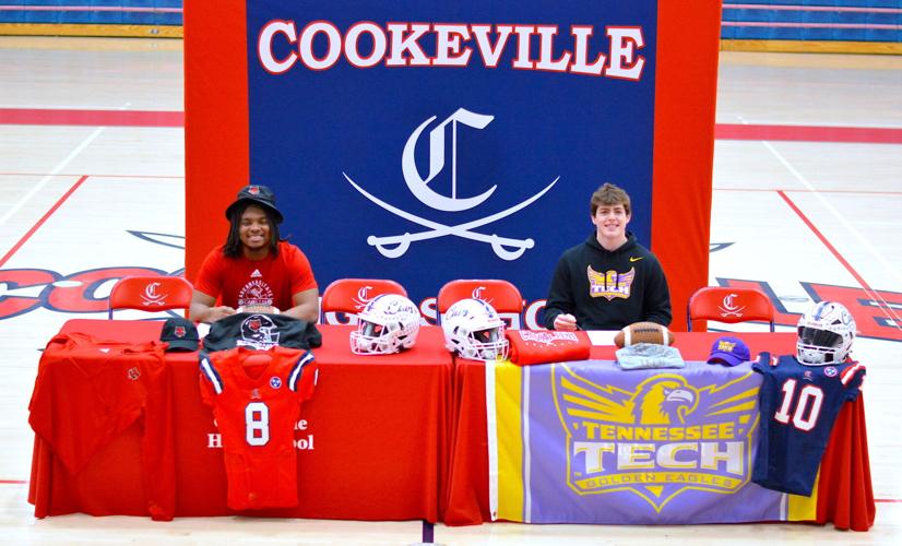 Cookeville's Mason Taylor, Jourdyn Burruss sign with D1 schools ...