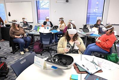 Area libraries benefit from virtual reality training | More | herald ...