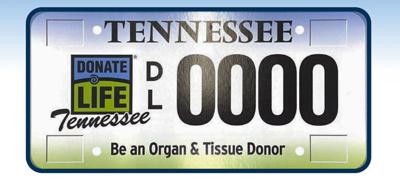 Donate Life Tennessee Specialty License Plate nears goal | News ...