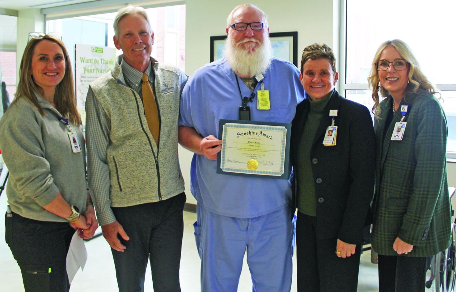 William “Rooster” Smith receives CRMC Sunshine Award | News | herald ...