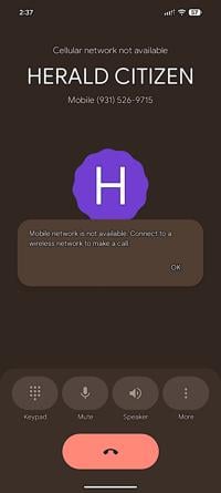 Verizon outage affects thousands | News | herald-citizen.com