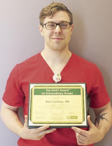 CRMC Nurse Rad Cuebas receives DAISY Award | More | herald-citizen.com