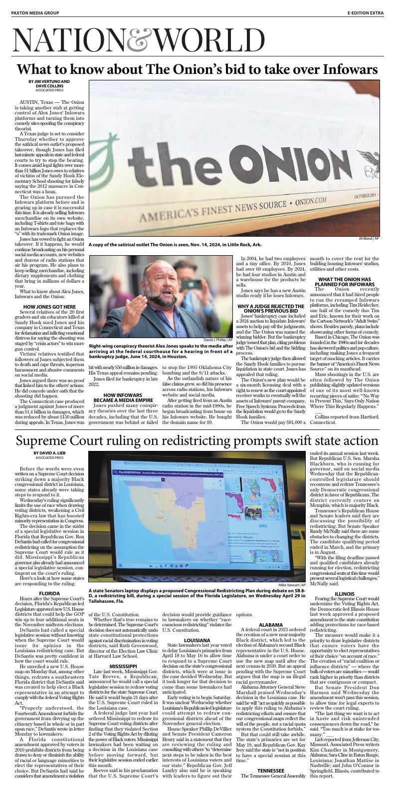 Page W1 | e-Edition | herald-citizen.com