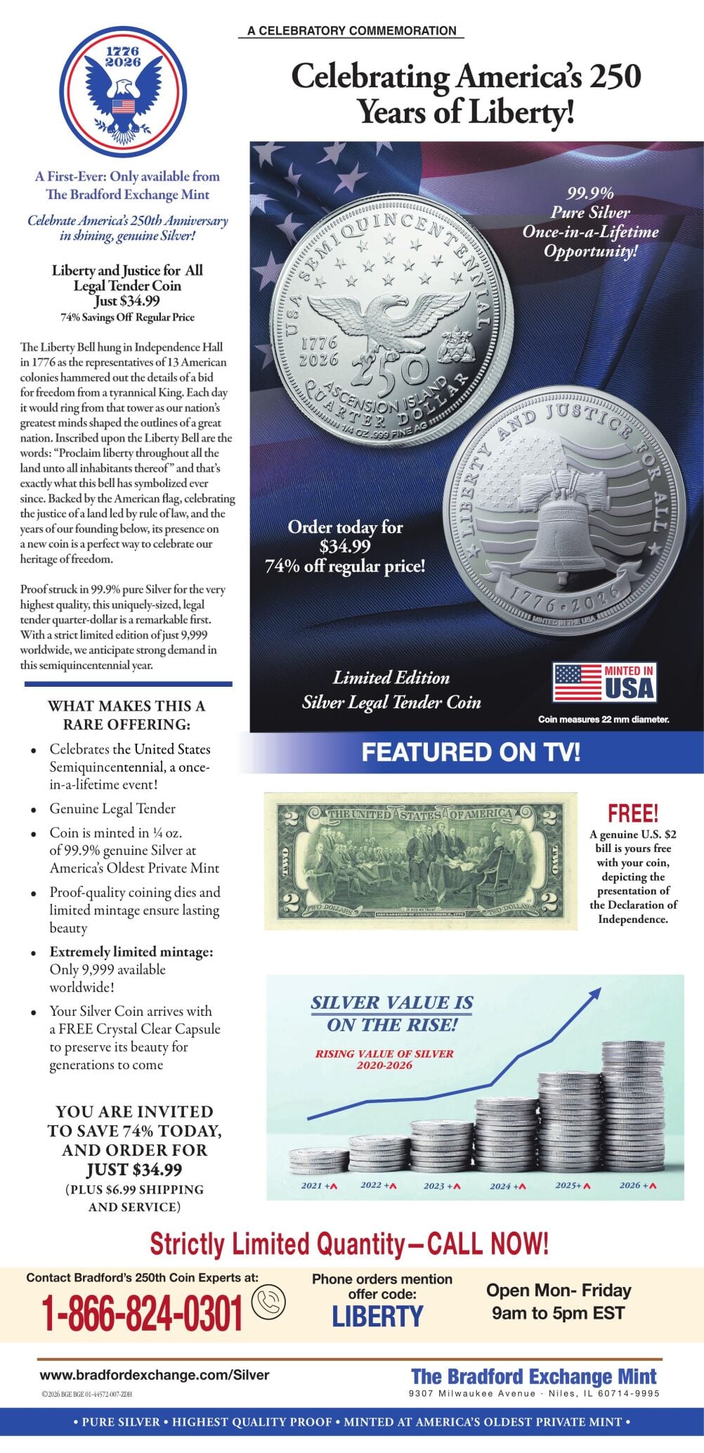 BRADFORD EXCHANGE - MIDWEST LISTS AND MEDIA - Ad from 2026-06-04