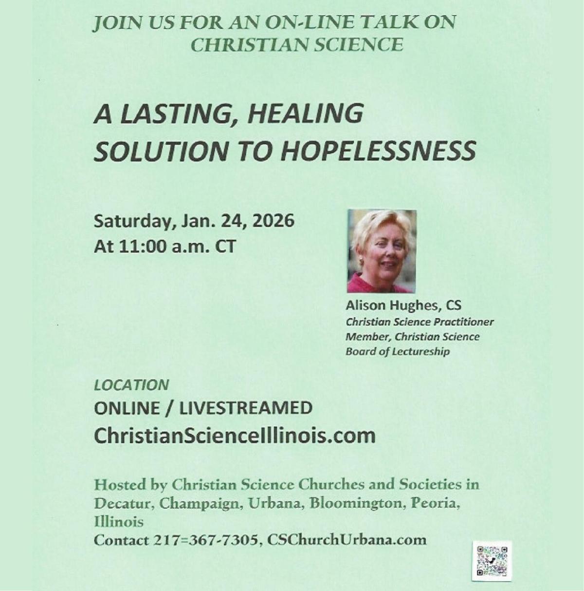 Margaret Routhe FIRST CHURCH OF CHRIST SCIENCE - Ad from 2026-01-21