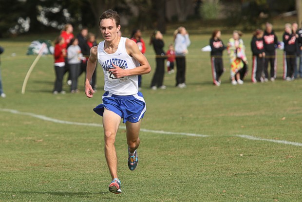 Michael Clevenger, boys cross country runner of the year