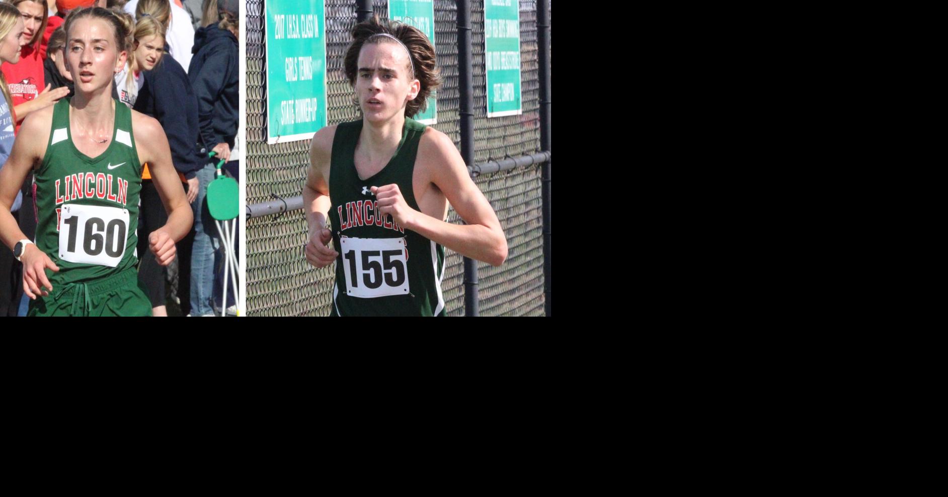 Lincoln's cross country running siblings Brenden and Becca Heitzig ...