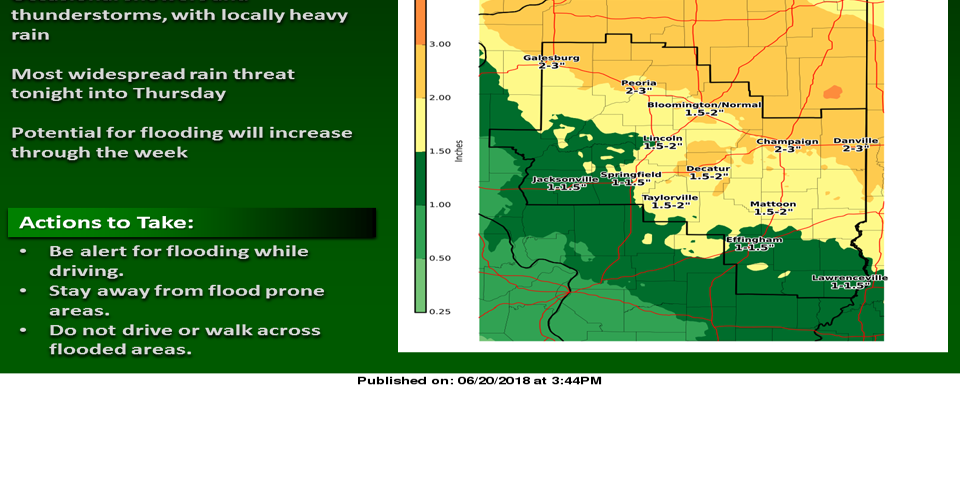 Weather service: Rain, rain and more rain in Decatur forecast