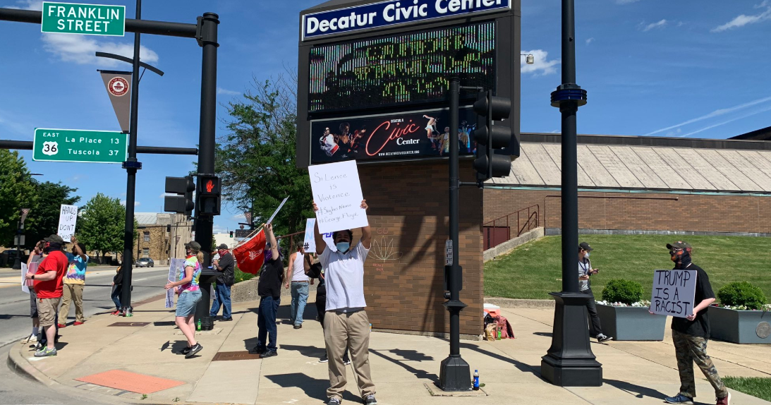 'Black Lives Matter' protest held in downtown Decatur