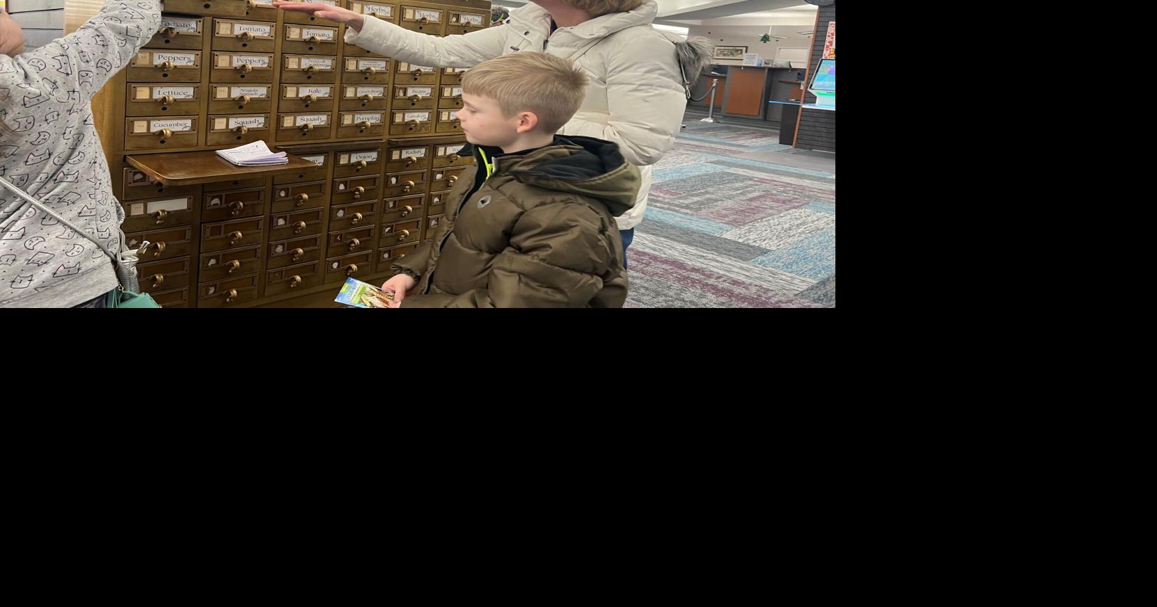 Seed Station at the Decatur Library offers planting options